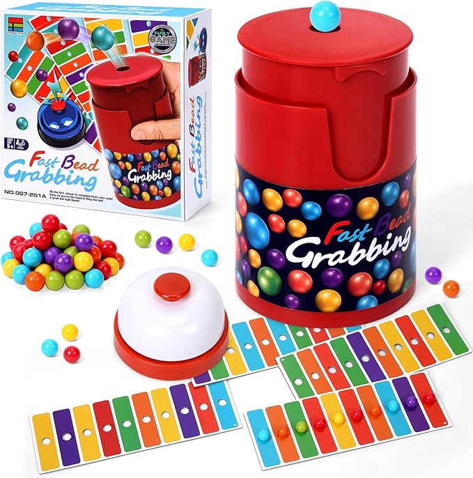 Fast Bead Grabbing Game, 2025 Match Bingo Game Set – Movenurt